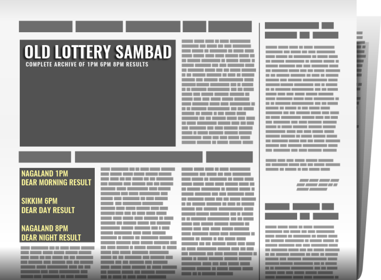 Old Lottery Sambad 06 04 2026 – Old Lottery Sambad
